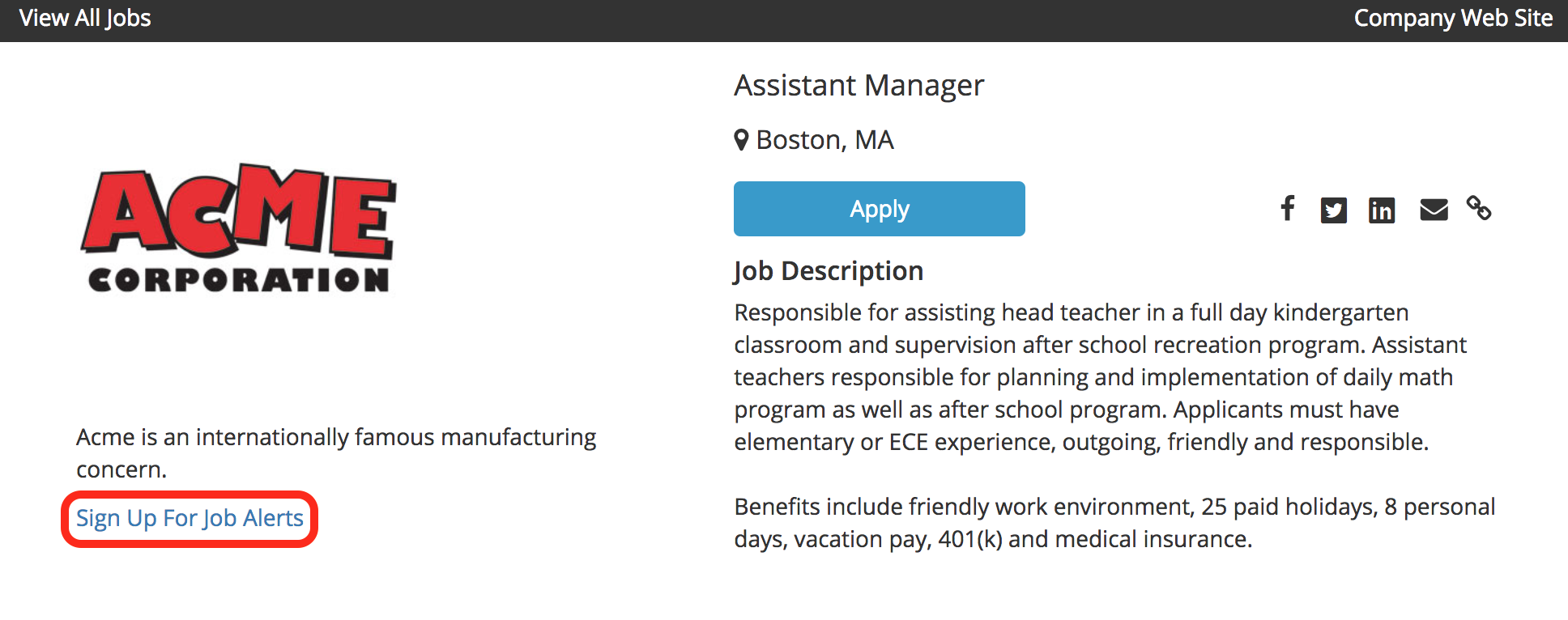 Candidate Job Alerts Overview – Hirebridge
