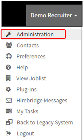 User Account Maintenance – Hirebridge
