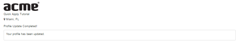 Quick Apply Setup/Process – Hirebridge