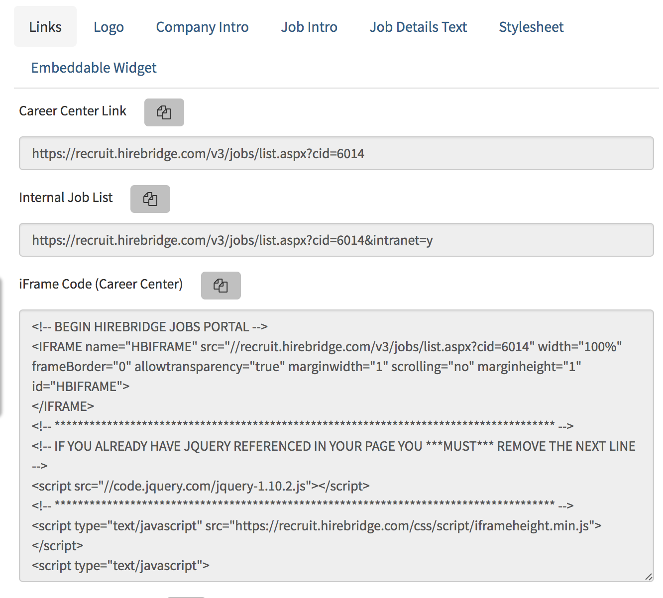Hirebridge Api Applications
