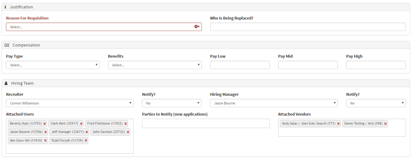 How To Edit A Requisition Hiring Manager Hirebridge