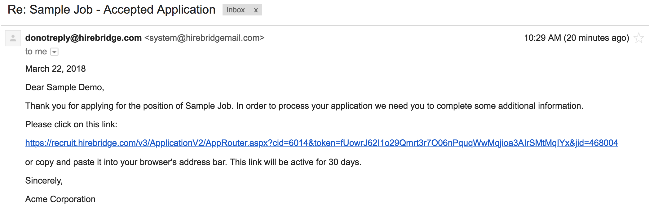 Fast Apply Setup/Process – Hirebridge
