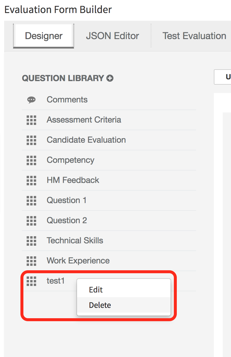 Evaluation Form Builder Overview – Hirebridge