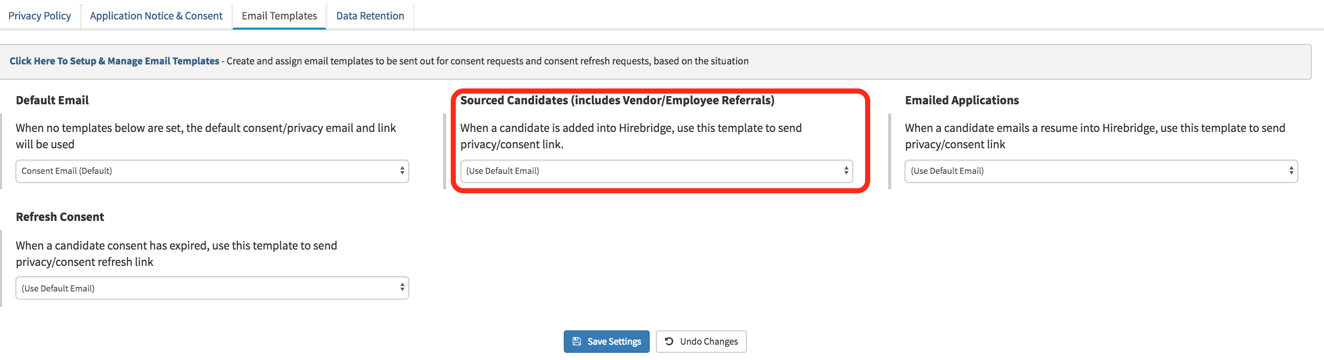 GDPR - Email Templates – Hirebridge