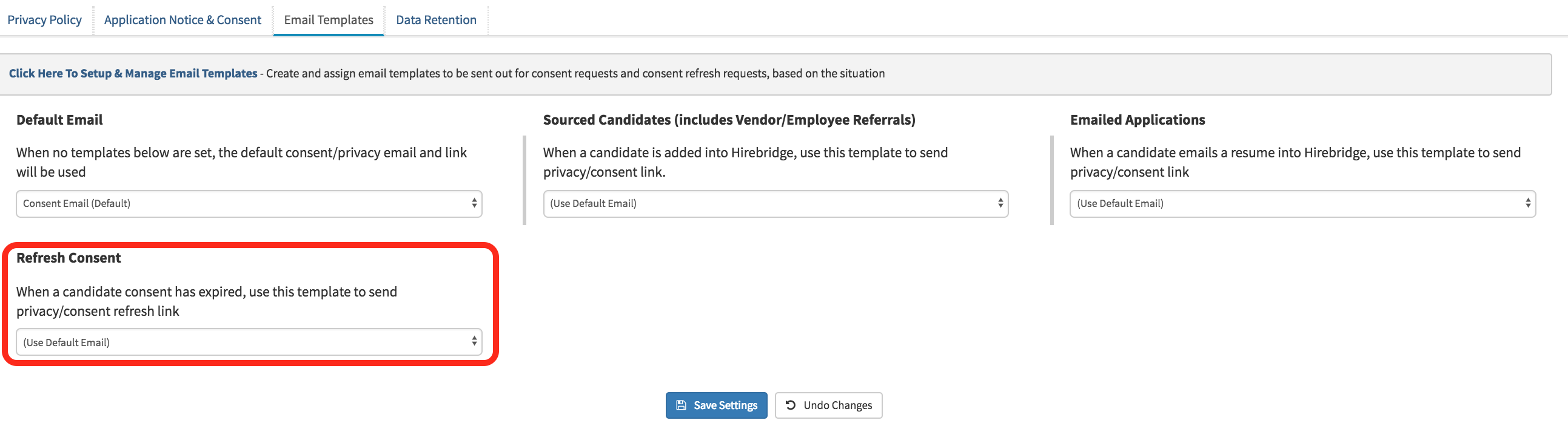 GDPR - Email Templates – Hirebridge