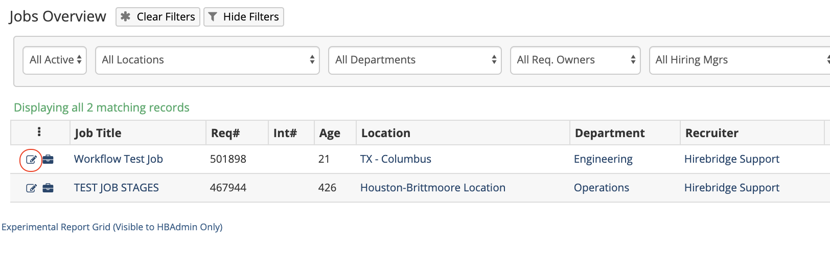 Adding Question Set to Requisition – Hirebridge