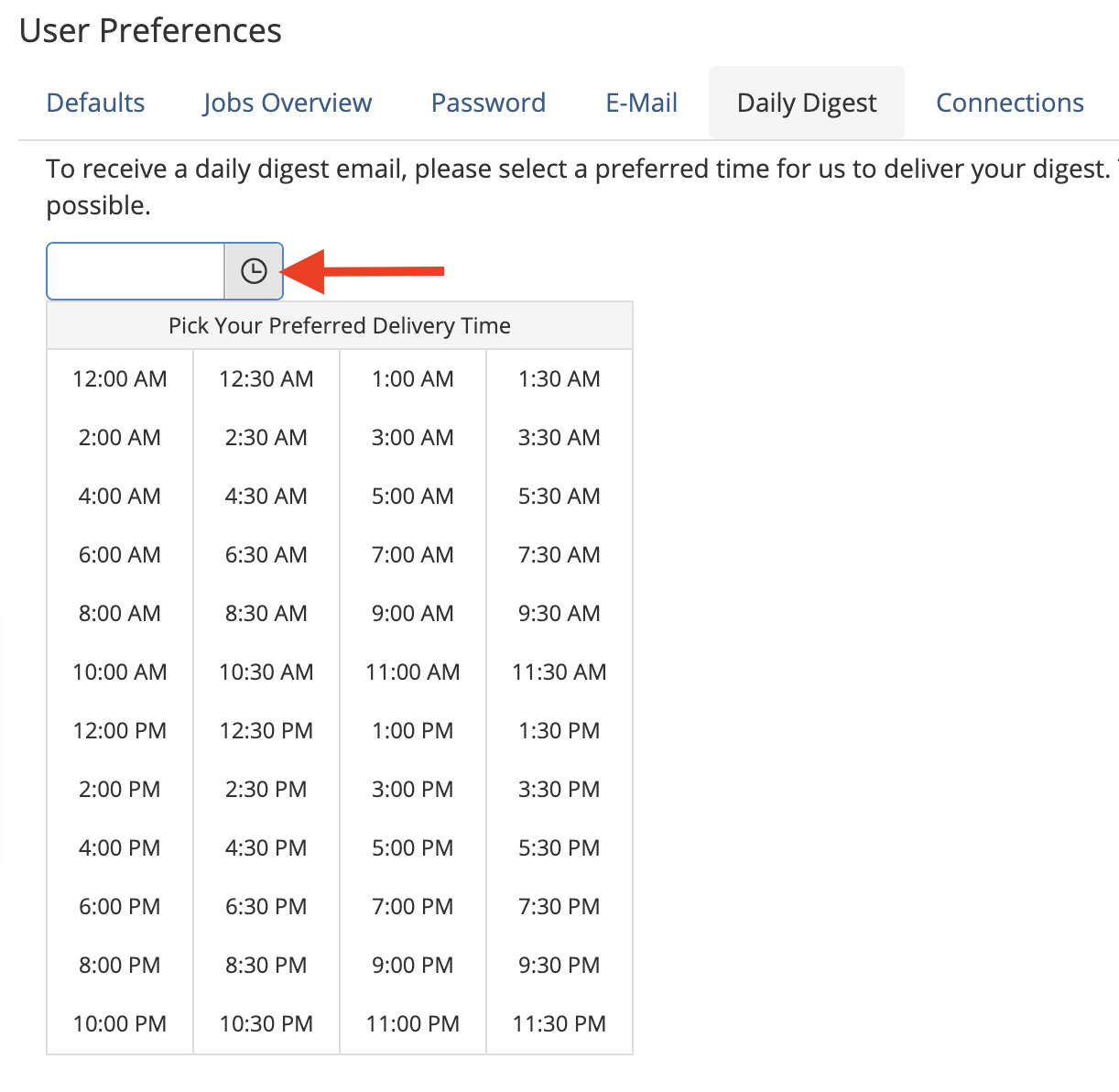 How do I set up my Daily Digest? – Hirebridge