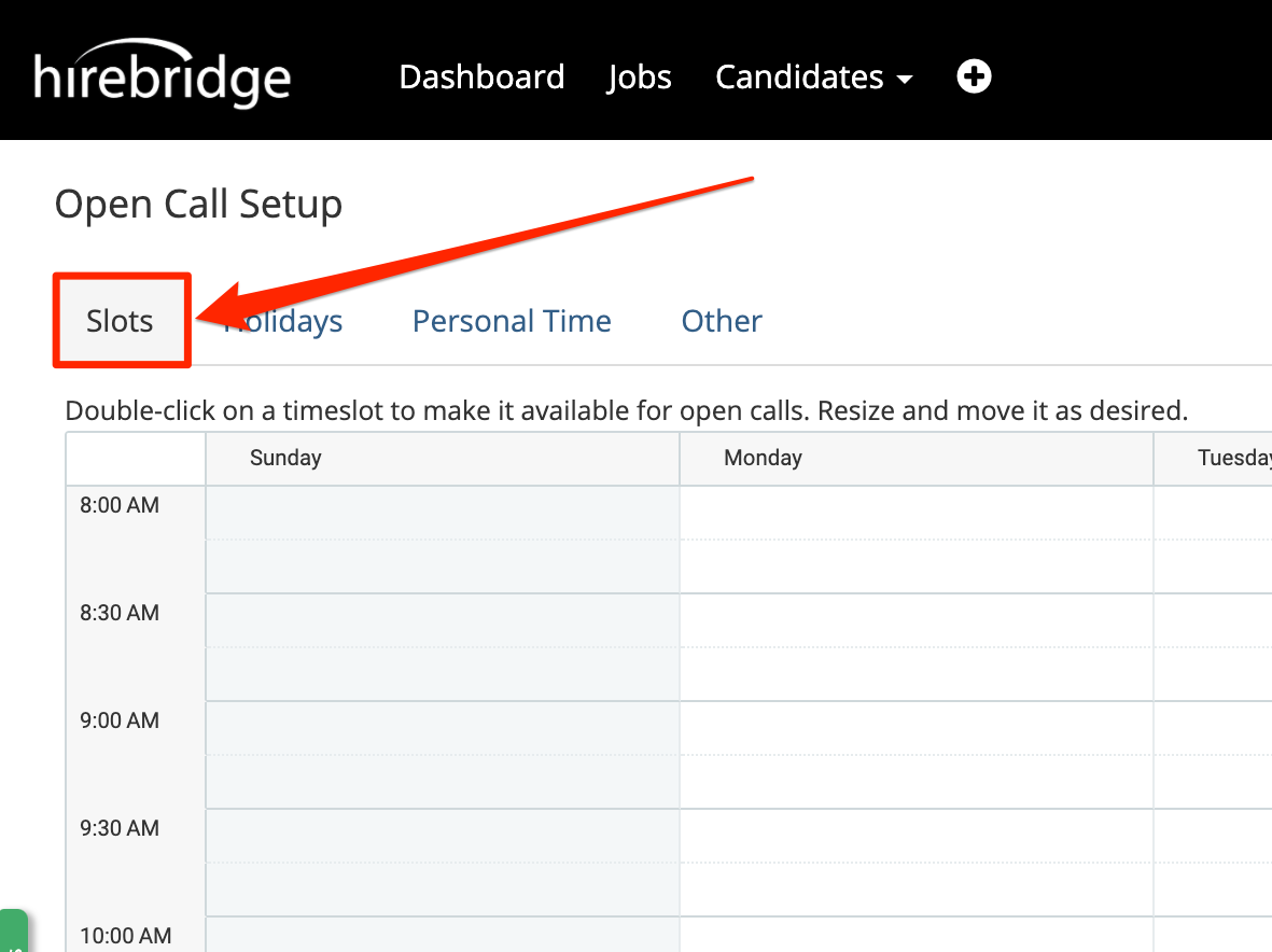 Open Call Module Setup & Configuration – Hirebridge